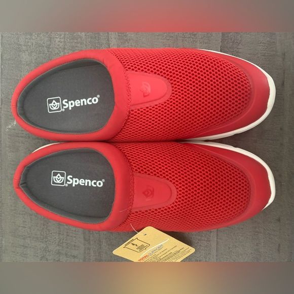 Spenco | Shoes | Spenco Footwear Womens Blissslide Red Sp03red Size 9b ...